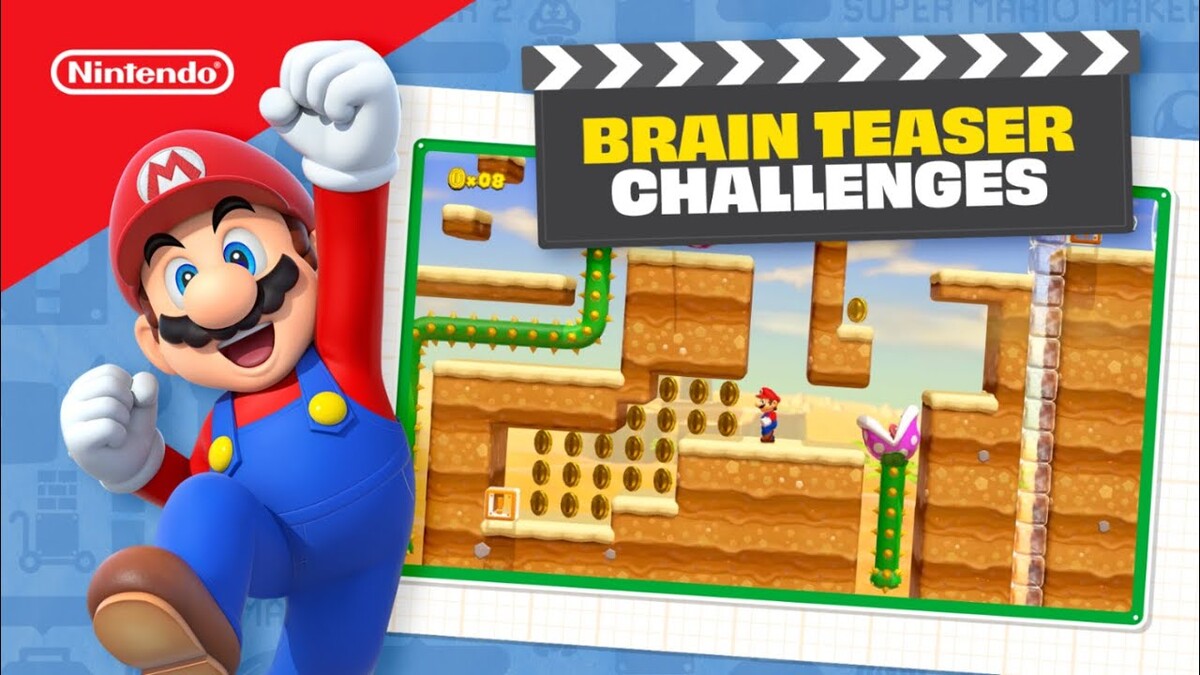 Tricky Challenges in a Super Mario Maker 2 Course! - Super Mario Wiki ...