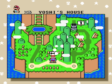 Yoshi's Island (Map Screen) - Super Mario Wiki, the Mario encyclopedia