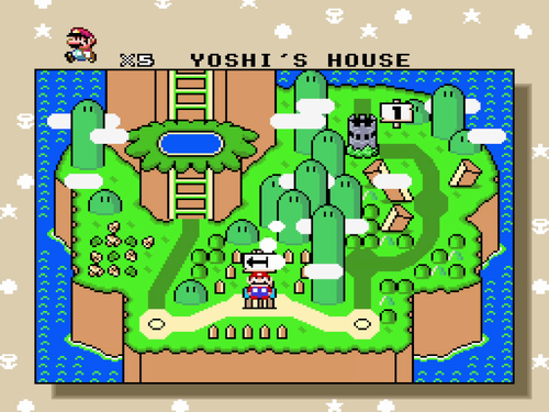 Yoshi's Island (Map Screen) - Super Mario Wiki, the Mario encyclopedia