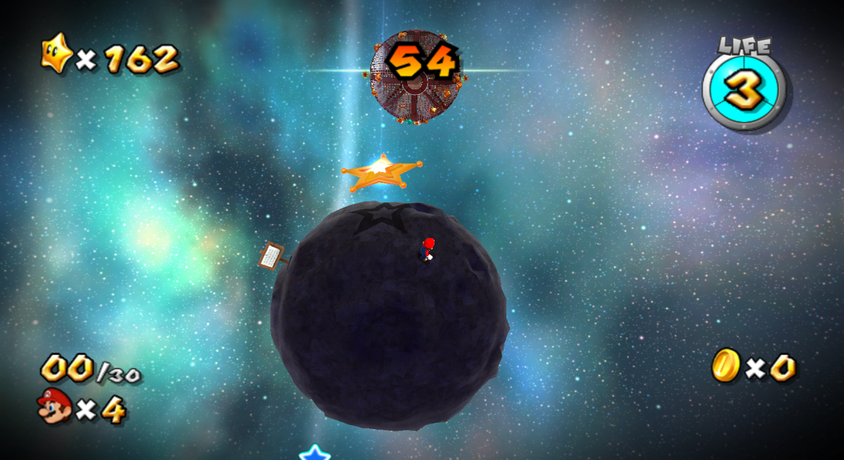File:SMG2 Boulder Bowl Asteroid Planet.png - Super Mario Wiki, the ...