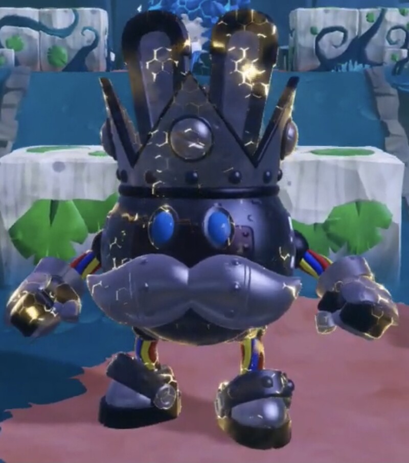 File:MRSOH Proto Mecha King Bob-omb in battle.jpg - Super Mario Wiki ...