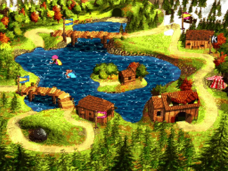 File:NM DKC3 Sub-Map Shuffle.jpg - Super Mario Wiki, the Mario encyclopedia