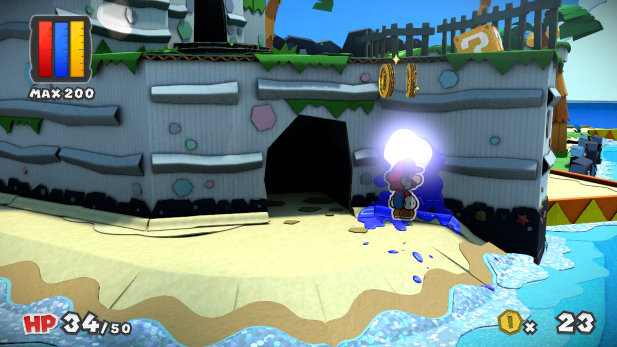 File:PMCS Bloo Bay Beach colorless spot 7.png - Super Mario Wiki, the ...