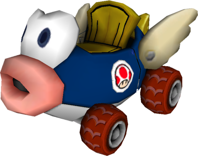 File:Cheep Charger (Toad) Model.png - Super Mario Wiki, the Mario ...
