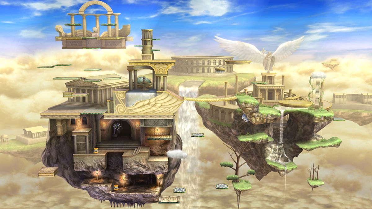 File:SSB4 Palutena's Temple Stage.jpg - Super Mario Wiki, the Mario ...