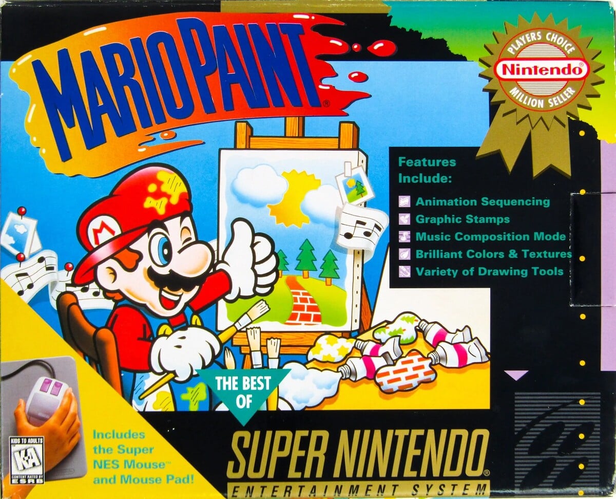 File:MarioPaintPCBox.jpg - Super Mario Wiki, the Mario encyclopedia