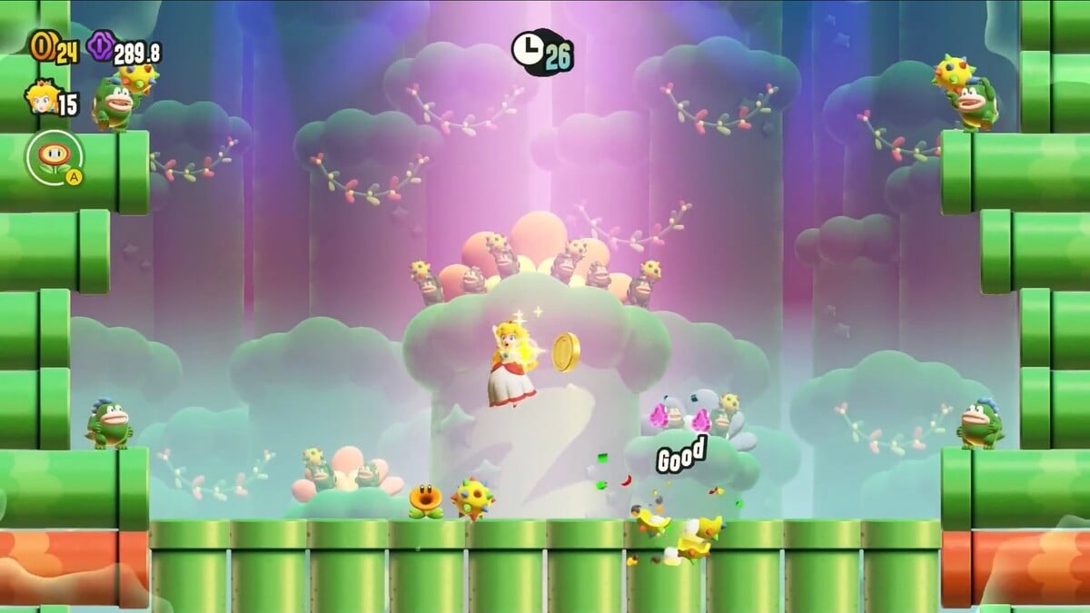 Angry Spikes and Sinkin' Pipes - Super Mario Wiki, the Mario encyclopedia