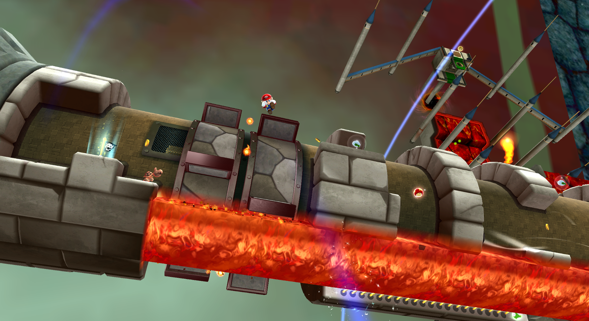 File:SMG2 Lava Castle.png - Super Mario Wiki, the Mario encyclopedia