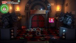 Bowser's Castle (Paper Mario: The Origami King) - Super Mario Wiki, the ...