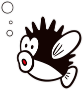 Gallery:Spiny Cheep Cheep - Super Mario Wiki, the Mario encyclopedia
