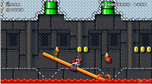 Lava - Super Mario Wiki, the Mario encyclopedia