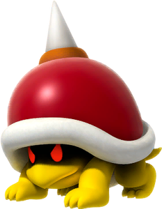 Spike Top - Super Mario Wiki, the Mario encyclopedia