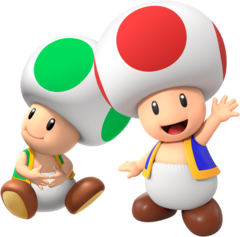 Gallery:Green Toad - Super Mario Wiki, the Mario encyclopedia