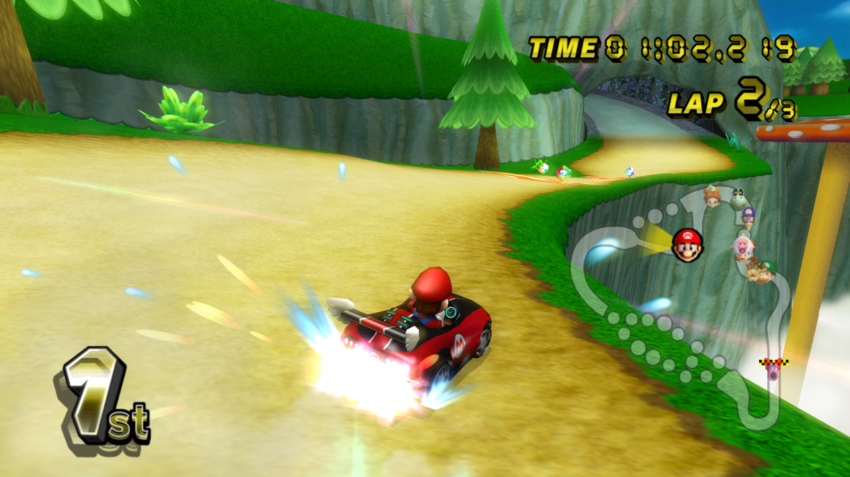 File:Mushroom Gorge Side Route.png - Super Mario Wiki, the Mario ...