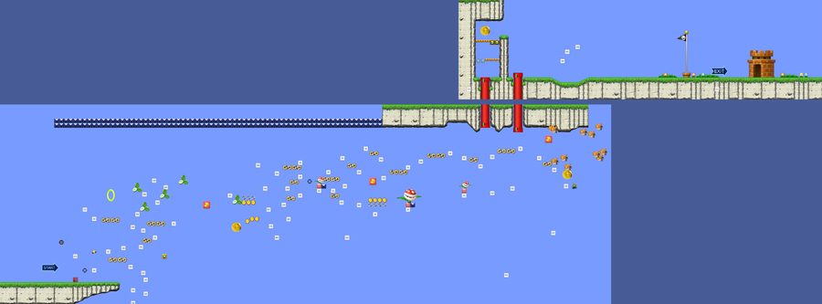 Beanstalk Jungle - Super Mario Wiki, the Mario encyclopedia