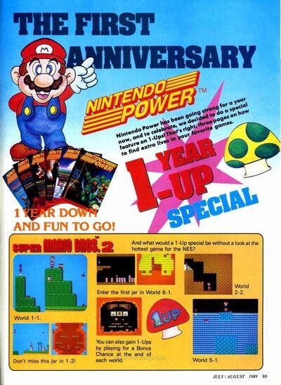 Nintendo Power issue 7 - Super Mario Wiki, the Mario encyclopedia