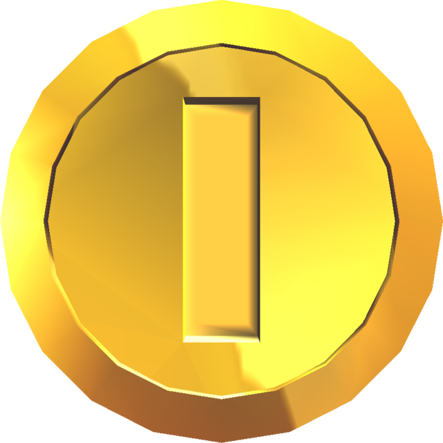 File Smg Asset Model Coin Png Super Mario Wiki The Mario Encyclopedia