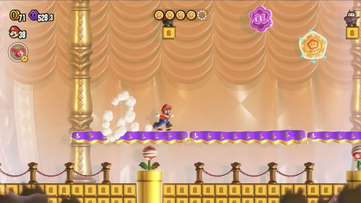 File:SMBW Ninji Jump Party third 10-flower coin.jpg - Super Mario Wiki ...