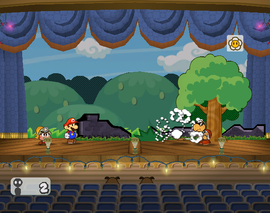 Stage (Paper Mario: The Thousand-Year Door) - Super Mario Wiki, the ...