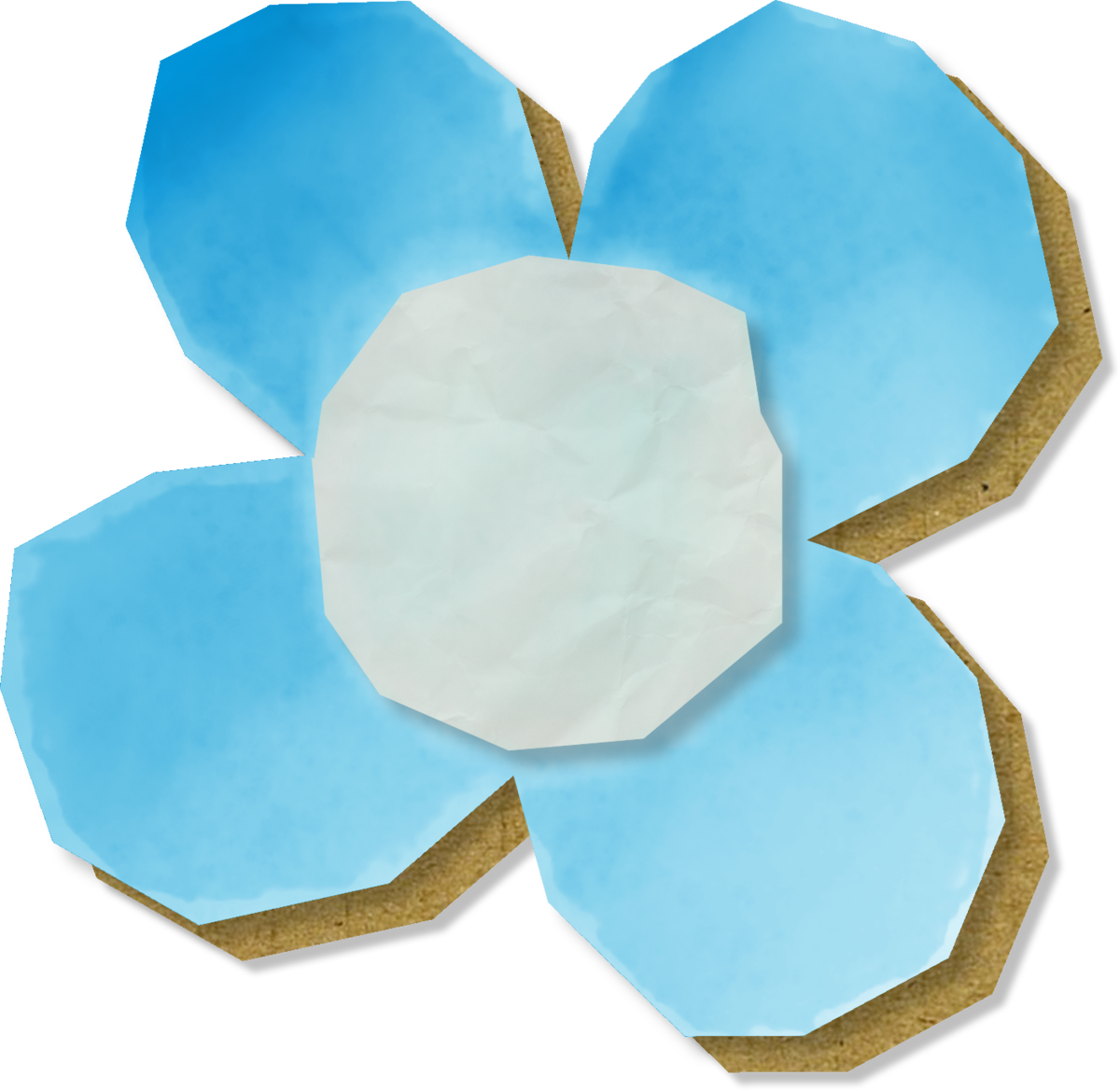 File:YCW Blue Flower.png - Super Mario Wiki, the Mario encyclopedia