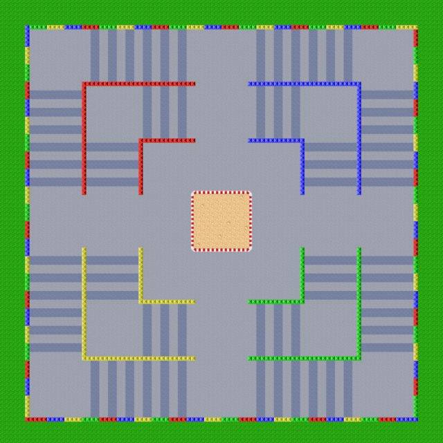 File:MKSC Battle Course 1 Map.png - Super Mario Wiki, the Mario ...