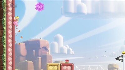 Badge Challenge Wall-Climb Jump I - Super Mario Wiki, the Mario ...