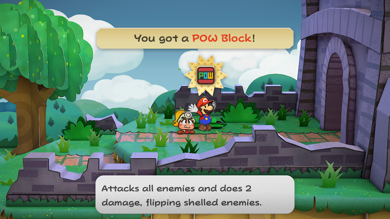File:Path to Shhwonk Fortress (POW Block).png - Super Mario Wiki, the ...