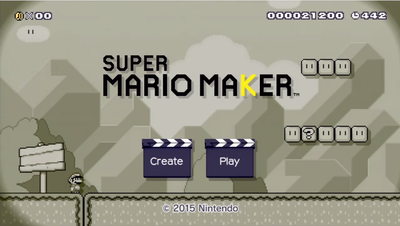 Super Mario Maker - Super Mario Wiki, the Mario encyclopedia
