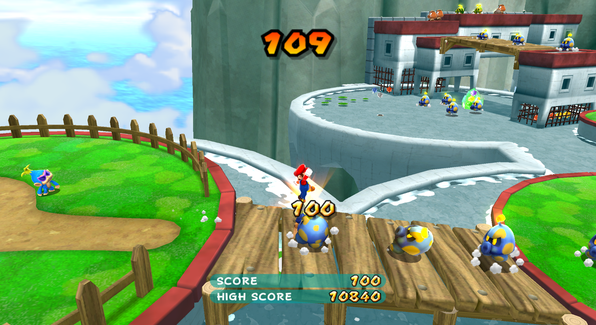 The Chimp's Stomp Challenge - Super Mario Wiki, the Mario encyclopedia