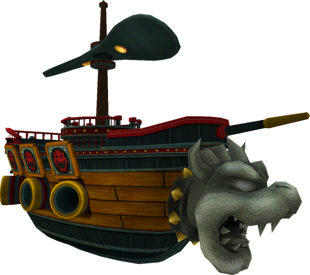 File:SMG Asset Model Bowser Jr.'s Airship.png - Super Mario Wiki, the ...