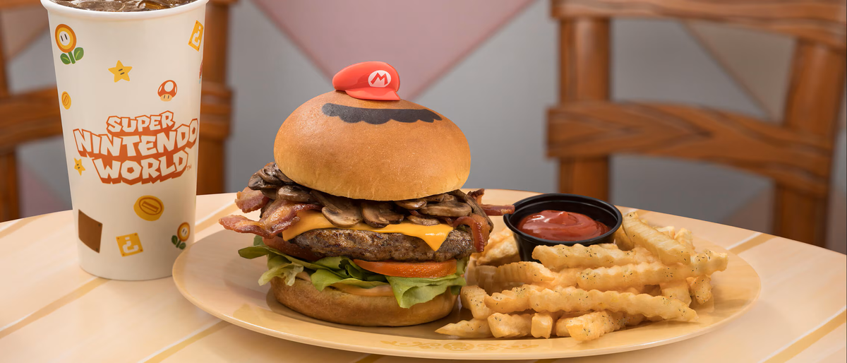 File:USH Mario Burger.png - Super Mario Wiki, the Mario encyclopedia