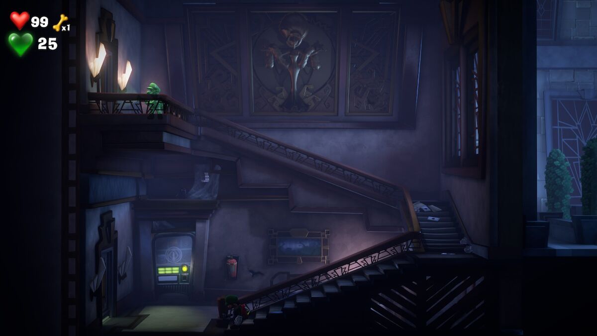 Service Stairwell - Super Mario Wiki, the Mario encyclopedia