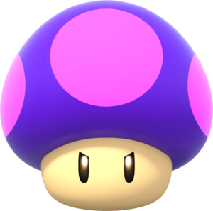 Poison Mushroom - Super Mario Wiki, the Mario encyclopedia