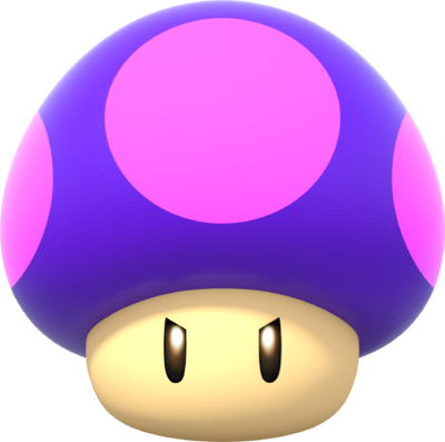 Poison Mushroom - Super Mario Wiki, the Mario encyclopedia
