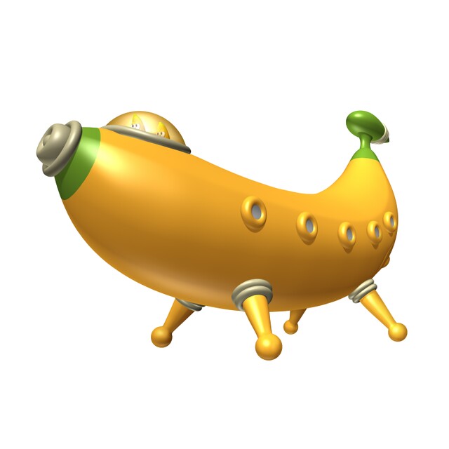 Banana Ship - Super Mario Wiki, the Mario encyclopedia