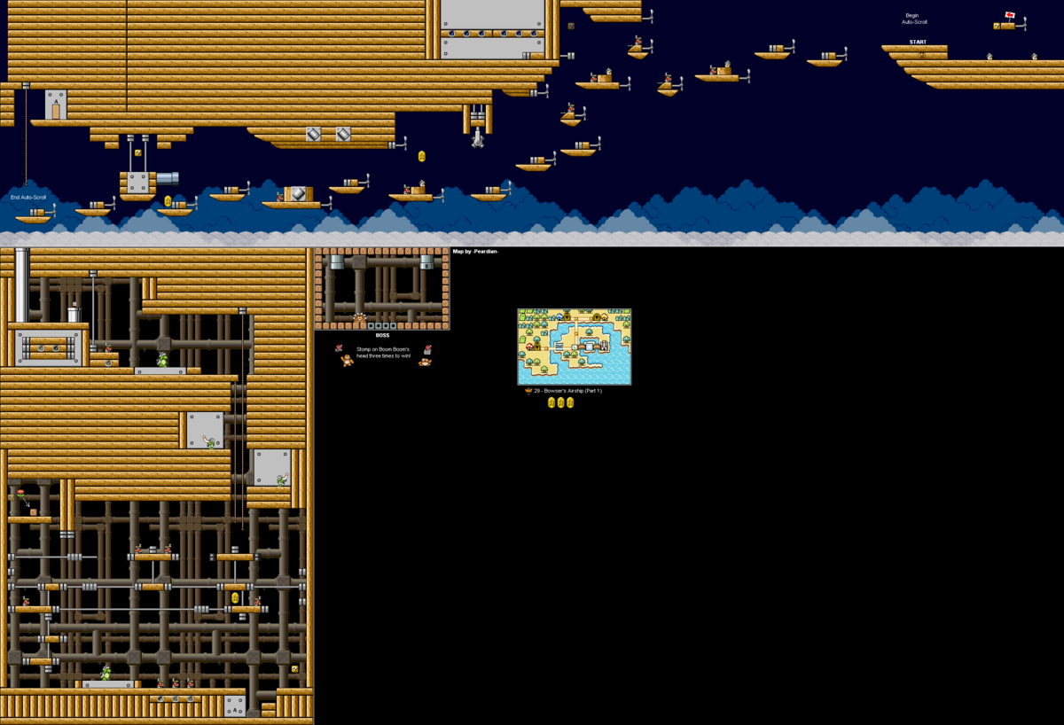 File:Bowser's Airship 1 map.png - Super Mario Wiki, the Mario encyclopedia