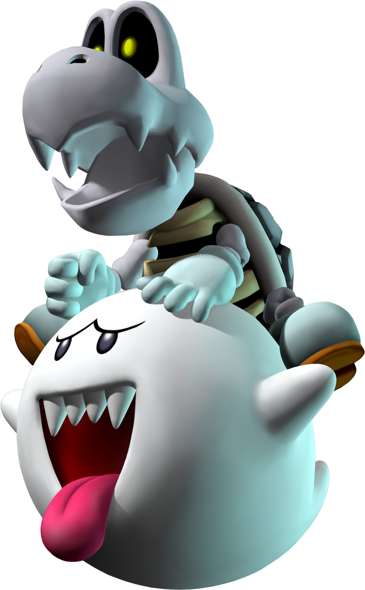 File:Dry Bones and Boo Artwork - Mario Party 7.png - Super Mario Wiki ...