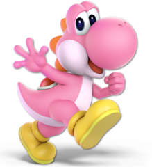 Gallery:Pink Yoshi - Super Mario Wiki, the Mario encyclopedia