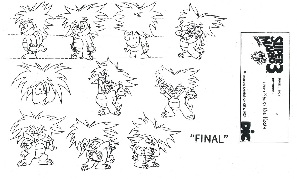 File:Aosmb3 kooky reference sheet.jpg - Super Mario Wiki, the Mario ...