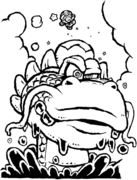 Draggadon - Super Mario Wiki, the Mario encyclopedia