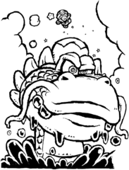 Draggadon - Super Mario Wiki, the Mario encyclopedia