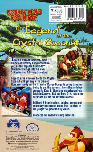 Donkey Kong Country: The Legend of the Crystal Coconut - Super Mario ...