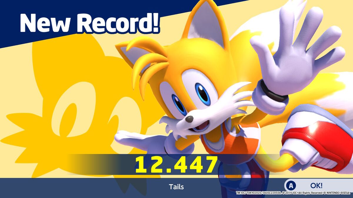 File:M&S2020 New Record - Tails.jpg - Super Mario Wiki, the Mario ...
