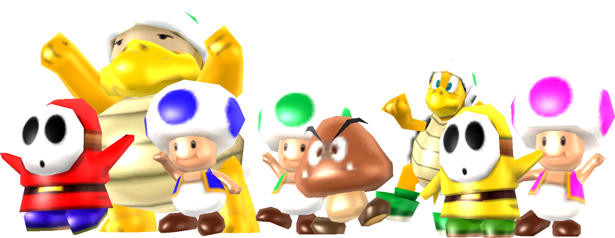 File:MKW spectator pack 6.png - Super Mario Wiki, the Mario encyclopedia