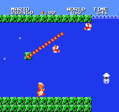 Gallery:Fire Bar - Super Mario Wiki, the Mario encyclopedia