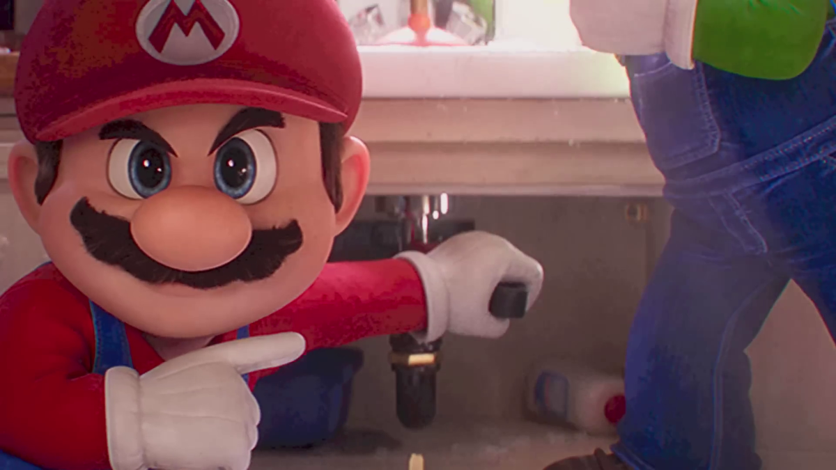 File:TSMBM Mario Plumbing Commercial.png - Super Mario Wiki, the Mario ...