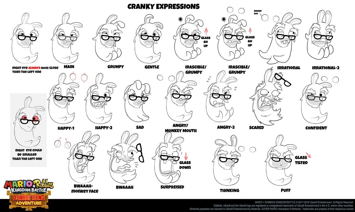 File:Pochet Fabio MRKB DKA concept art Rabbid Cranky e.jpg - Super ...