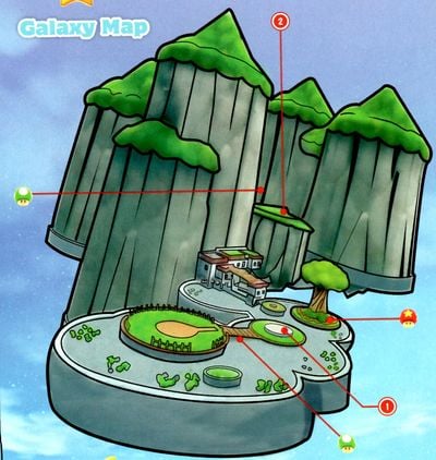 Fluffy Bluff Galaxy - Super Mario Wiki, the Mario encyclopedia