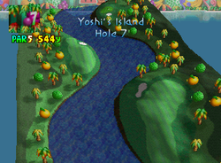 Yoshi's Island (golf course) - Super Mario Wiki, the Mario encyclopedia