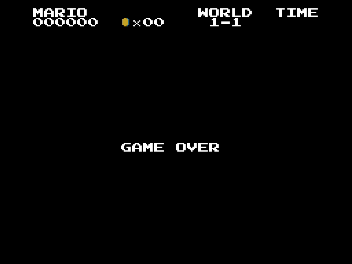 Game Over (Super Mario Bros.) - Super Mario Wiki, the Mario encyclopedia